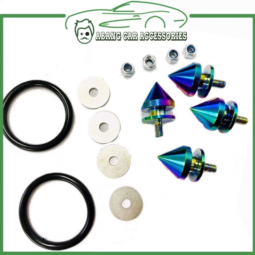 [READY STOCK] JDM Quick Release Fastener For Car Bumpers / JDM Bumper ...