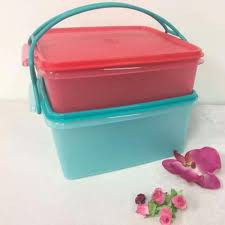 Tupperware Jumbo Goody Box With Cariolier (2L ＋4L) | Shopee Malaysia
