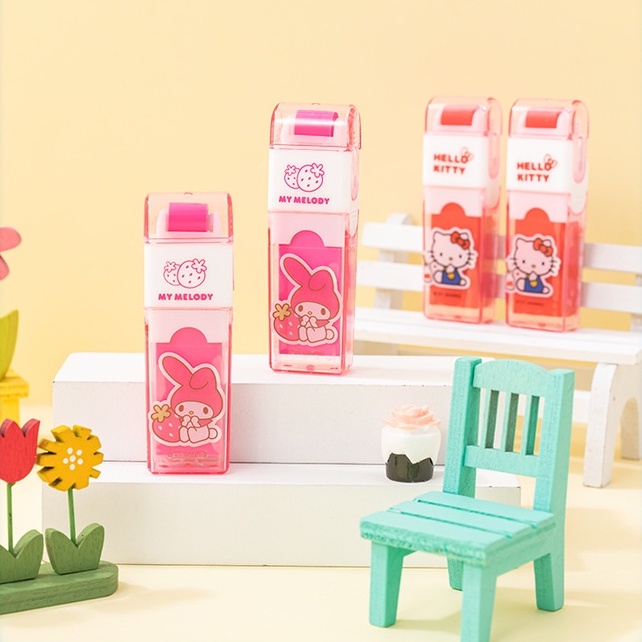Cute Hello Kitty /My Melody Image Double Headed Eraser Hello Kitty ...