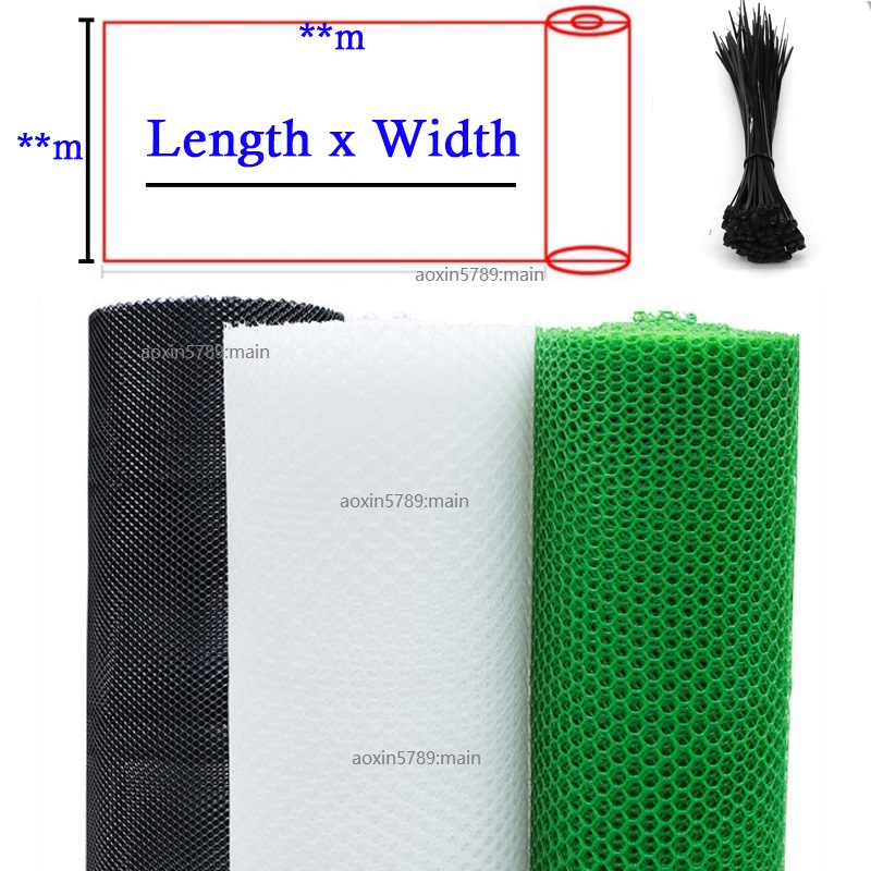 Mesh 8mm/12mm /18mm/25mmGarden Fence Safety Netting Balcony Cat Anti ...