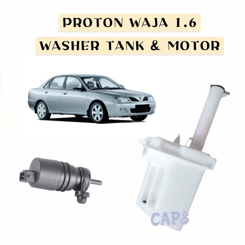 PROTON WAJA WASHER/WIPER TANK WITH BUSH & WIPER MOTOR | Shopee Malaysia