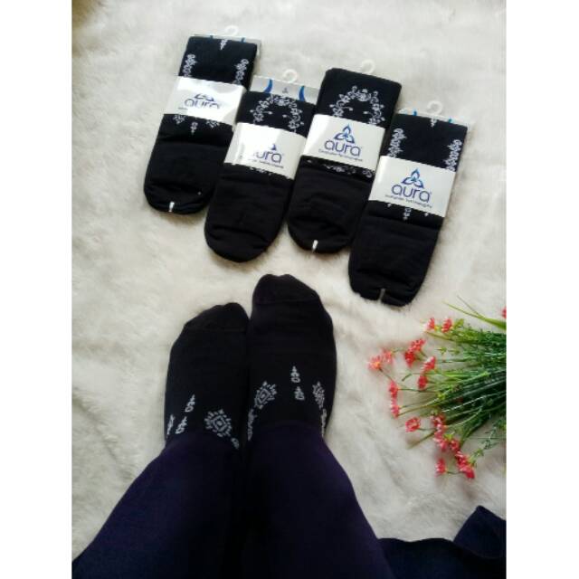Aura Ablution Socks Motif (Sold Dozens) | Shopee Malaysia
