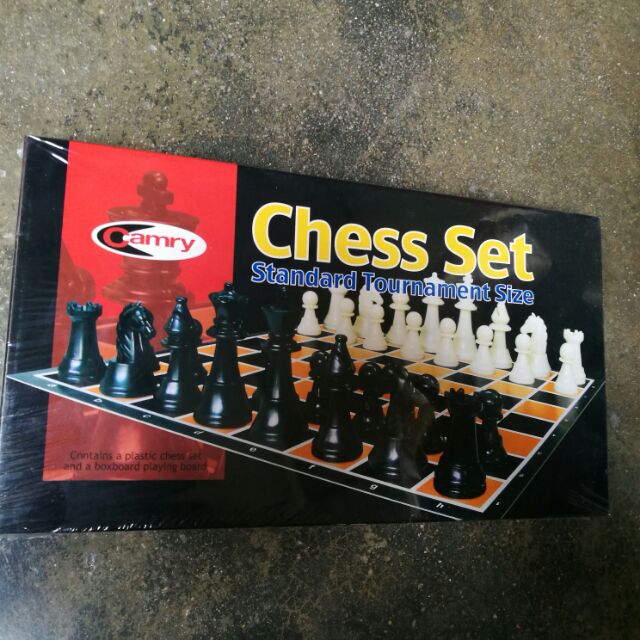 (Camry' )Chess Set -standard tournament (2 units) | Shopee Malaysia