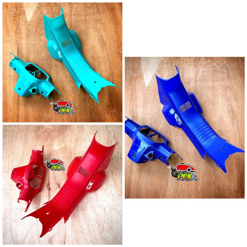 HIJAU MERAH The middle wing Legshield and rear shell of the honda ...