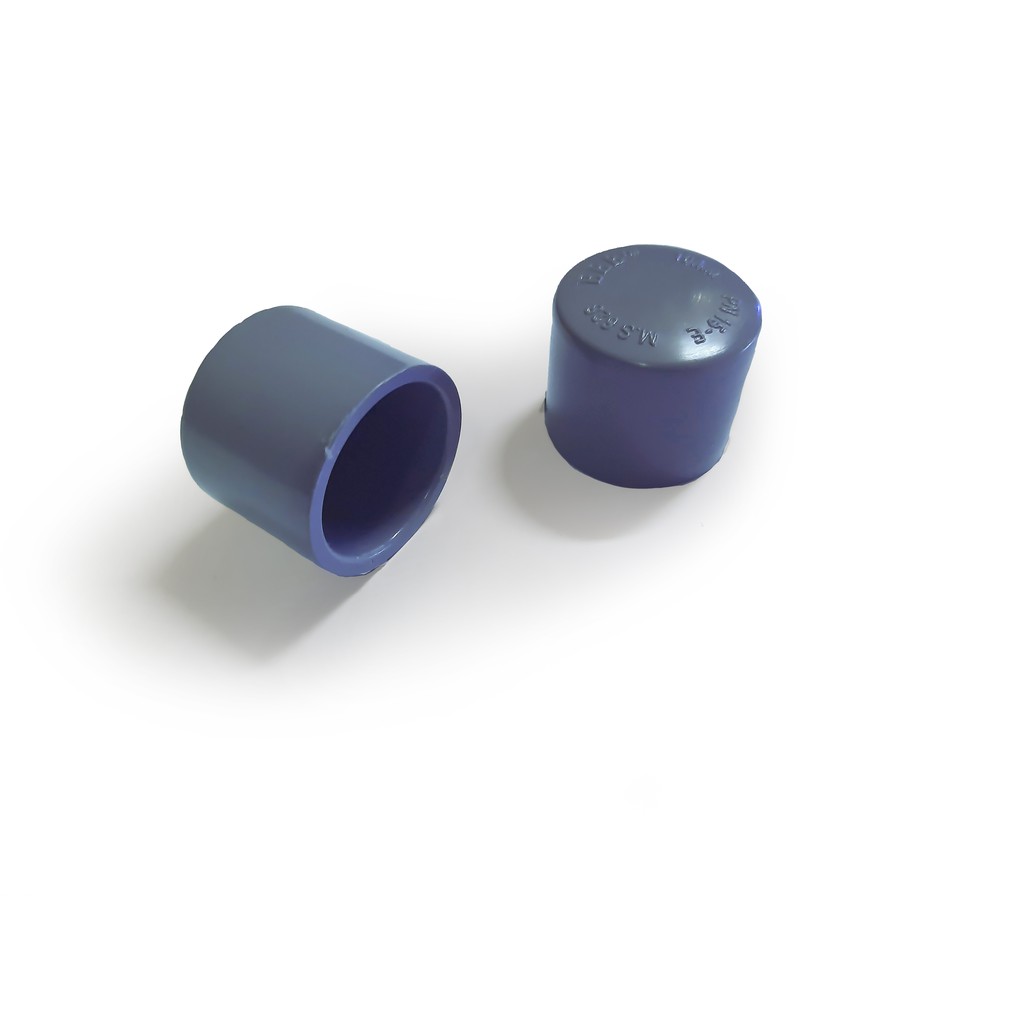 PVC End Cap/ PVC Pipe Fitting End Cap (15mm, 20mm, 25mm)/ Penutup Paip ...