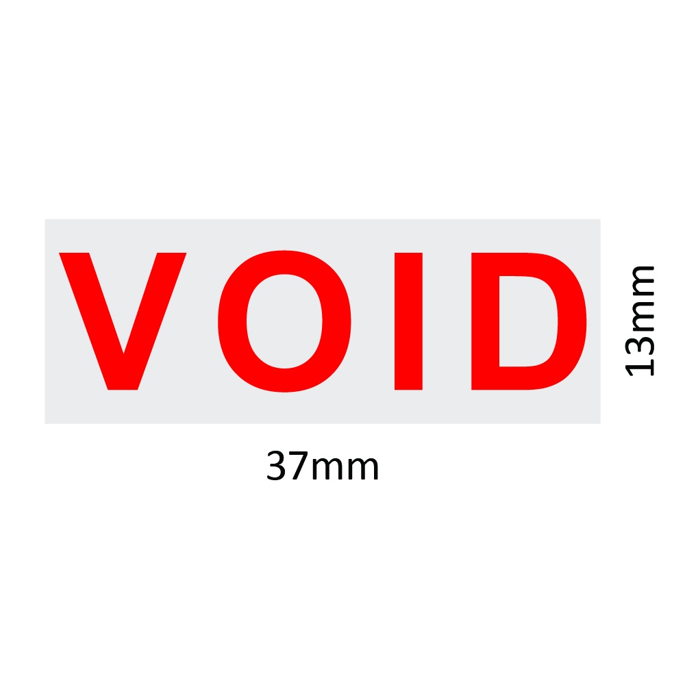 E34 VOID Colop Printer 20 Ready Made Stock Rubber Stamp Chop Self ...