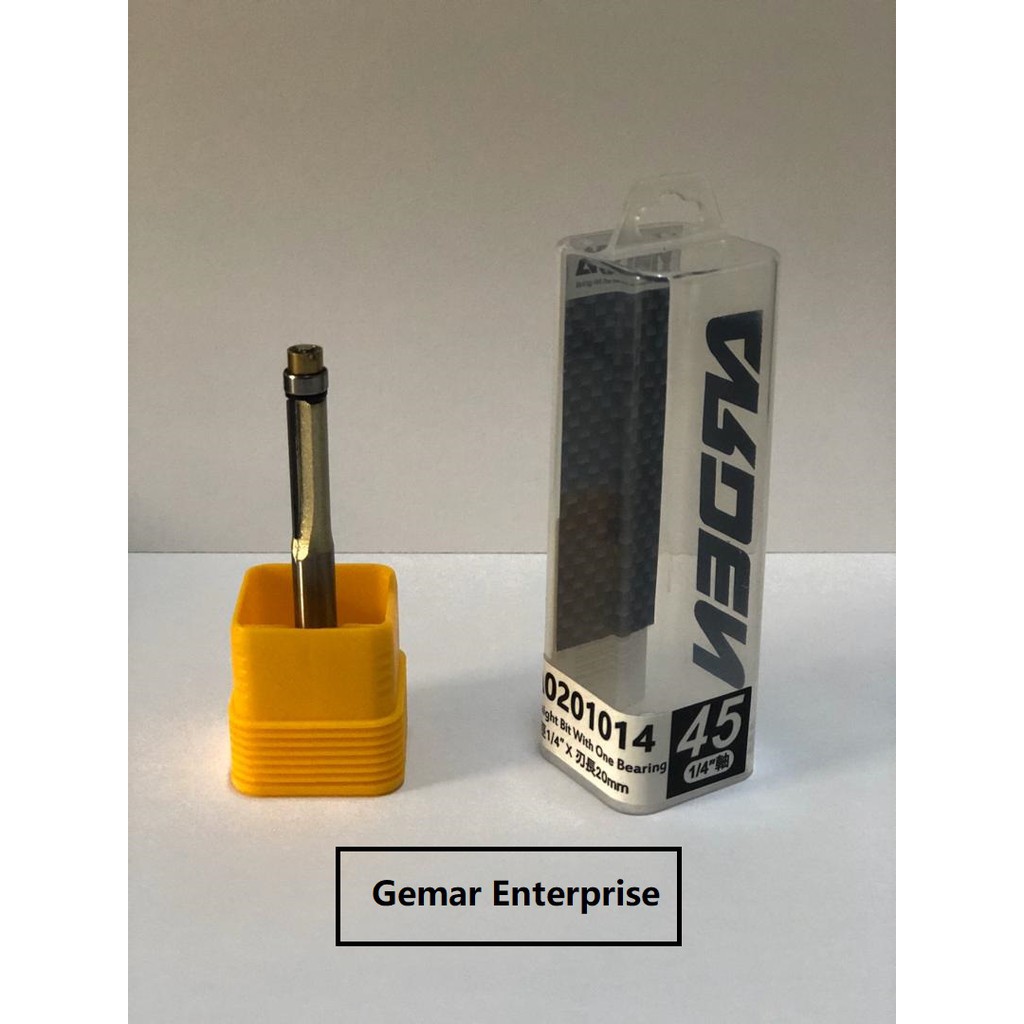 ARDEN Router Bit - Straight Bit With One Bearing (READY STOCK) | Shopee ...