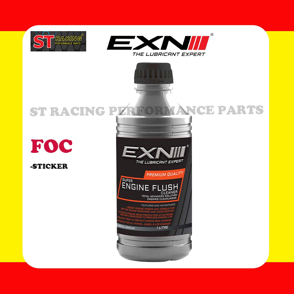 Motorcycle and Car Vehicles EXN SUPER ENGINE FLUSH CLEANER - 1L ...