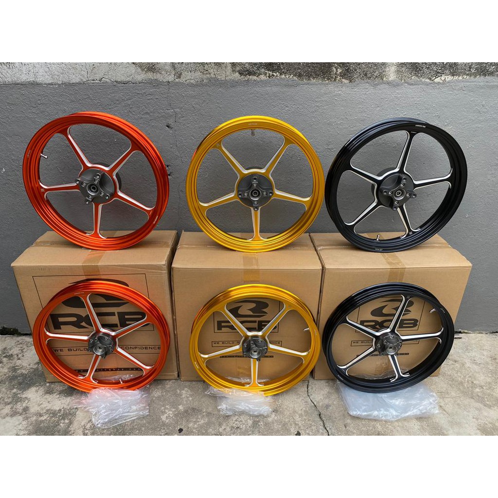 RCB FG505 FORGED RIM 100% LC5S Y125ZR Y15 Y16 135LC-V8 LCV8 185/250-17 ...