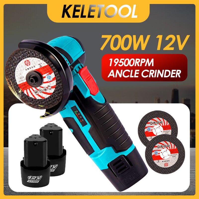 700W 12V Brushless Angle Grinder Grinder Cutter For Cutting Polishing ...