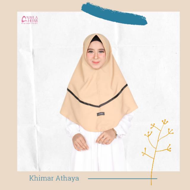 (NEW) Khimar Antem, One Layer Ribbon Hijab, Simple Hijab by Nayla Hijab ...