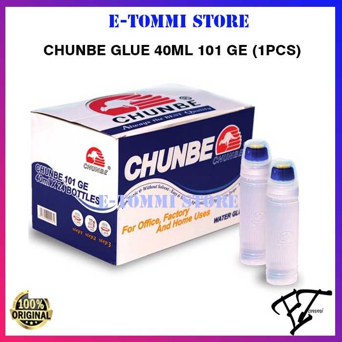 CHUNBE GLUE / GAM CECAIR 40ML 101 GE (1 PCS) | Shopee Malaysia