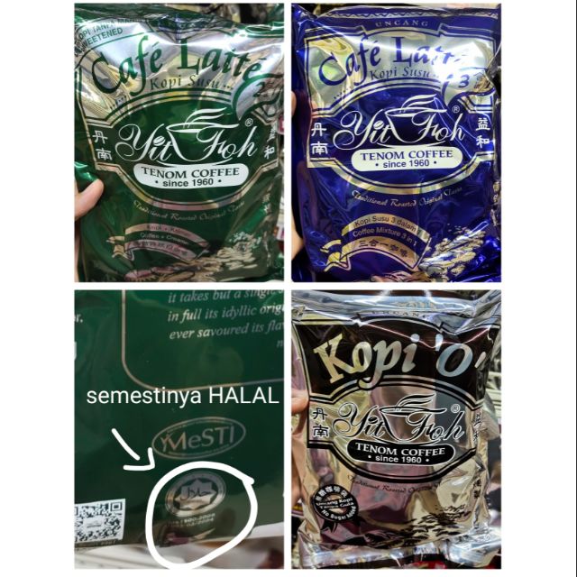 (HALAL) YIT Foh Tenom Coffee (Original from Sabah) | Shopee Malaysia