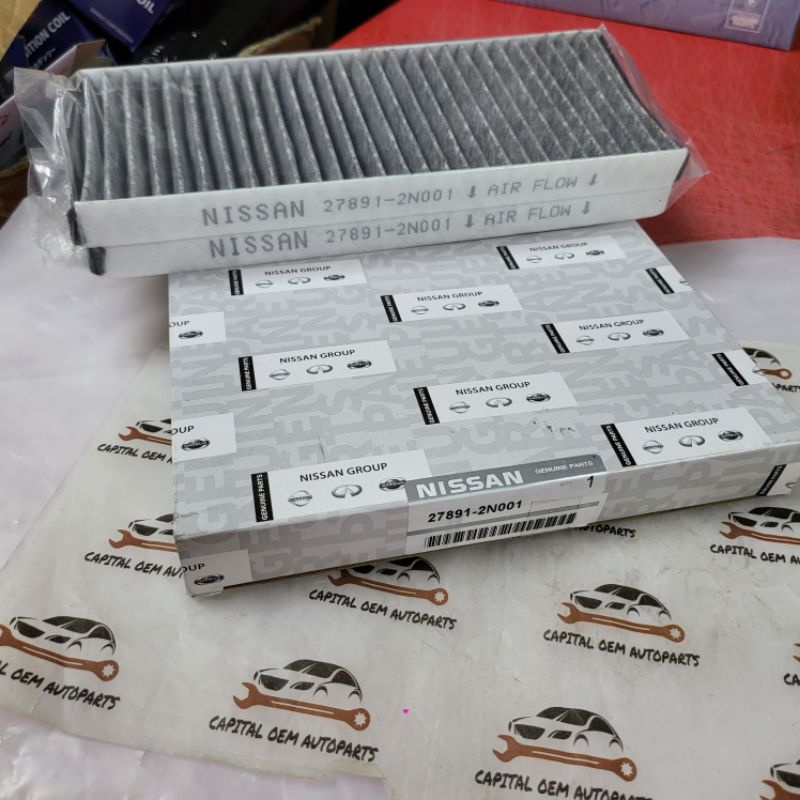 NISSAN NAVARA D40 2008-2013 CARBON AIR COND FILTER CABIN FILTER CF-1655 ...