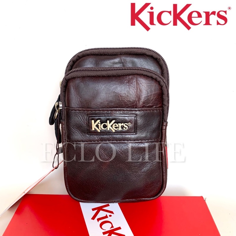 Kickers Pouch Bag Genuine Leather 100% Original [87797 I 87796 I 87795 ...