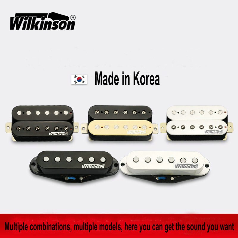 Original Guitar Pickup Wilkinson Series Set Aluminum Nickel Cobalt ...