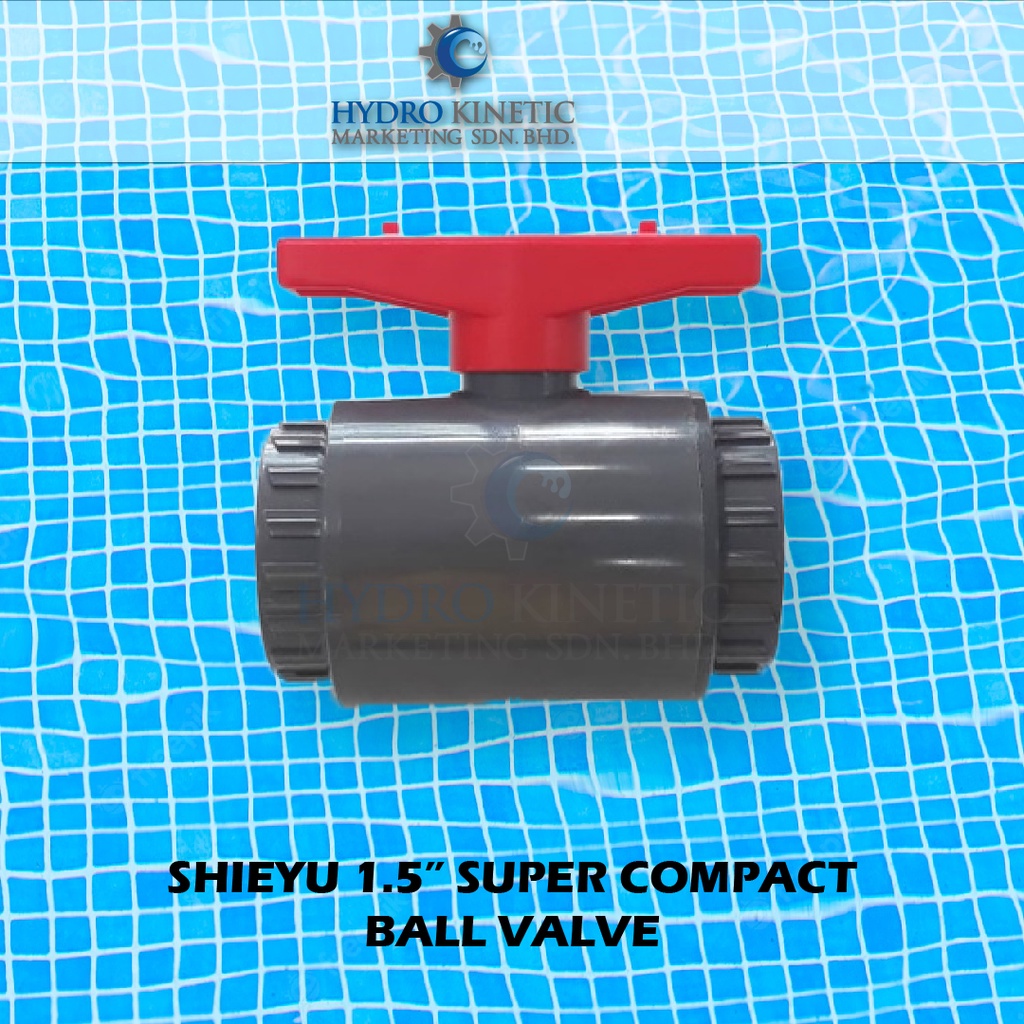 SHIEYU SUPER COMPACT BALL VALVE 1 1/2" (HIGH GRADE) SWIMMING POOL ...
