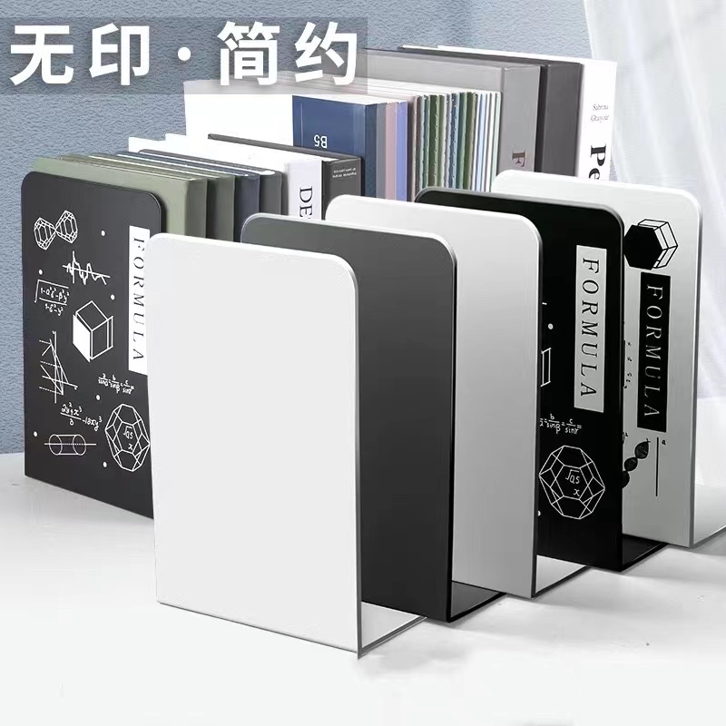 2pcs/Set Metal Book Stand Holder Simple Books Stand Table | Shopee Malaysia