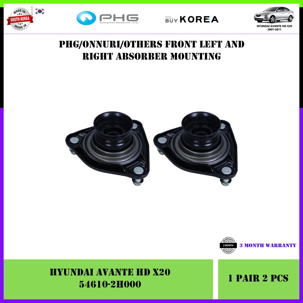 Hyundai Avante HD X20 Korea Aftermarket Front Left And Right Absorber ...