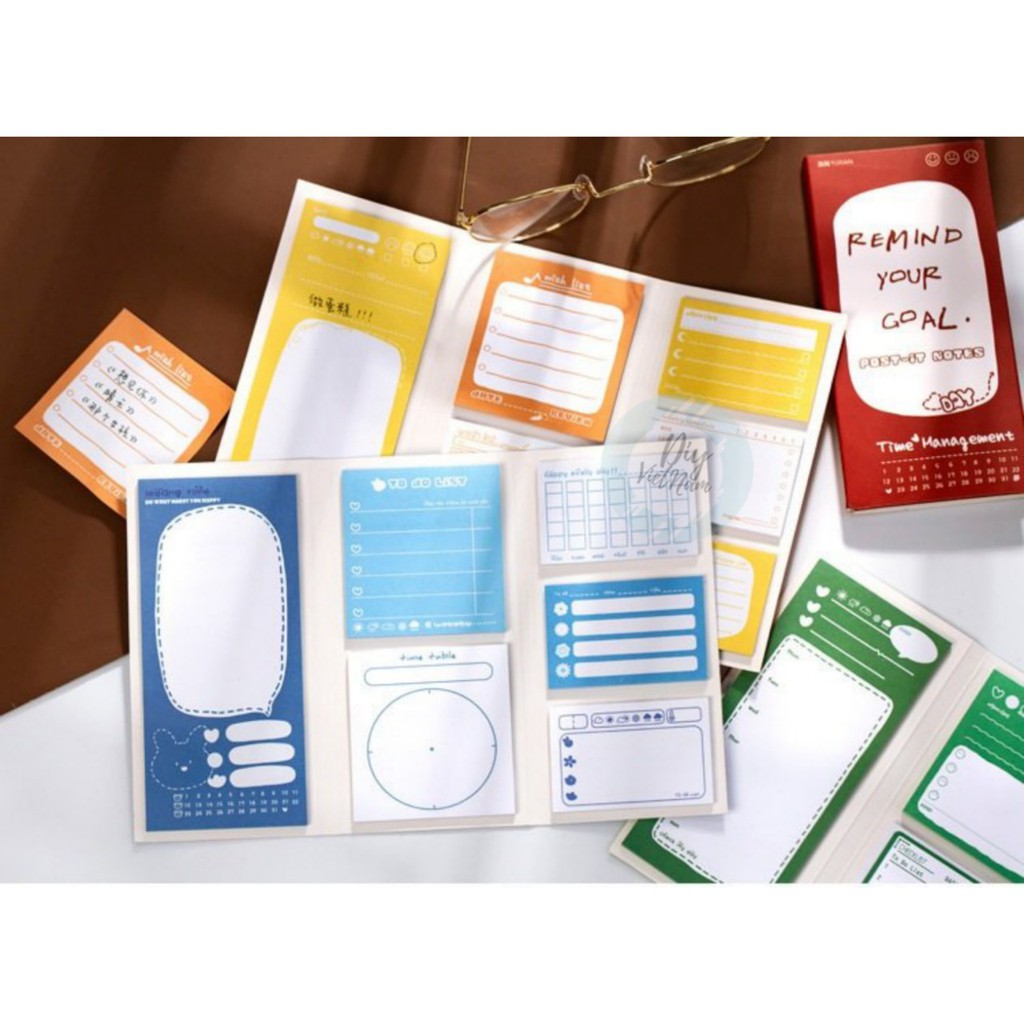 Remind YOUR GOAL NOTE PAPER SET | Shopee Malaysia