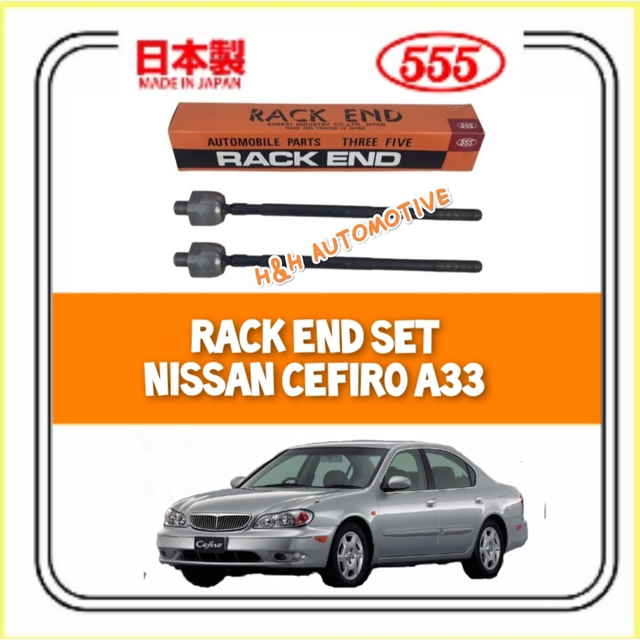 555 Japan Rack End Set for Nissan Cefiro A33 | Shopee Malaysia