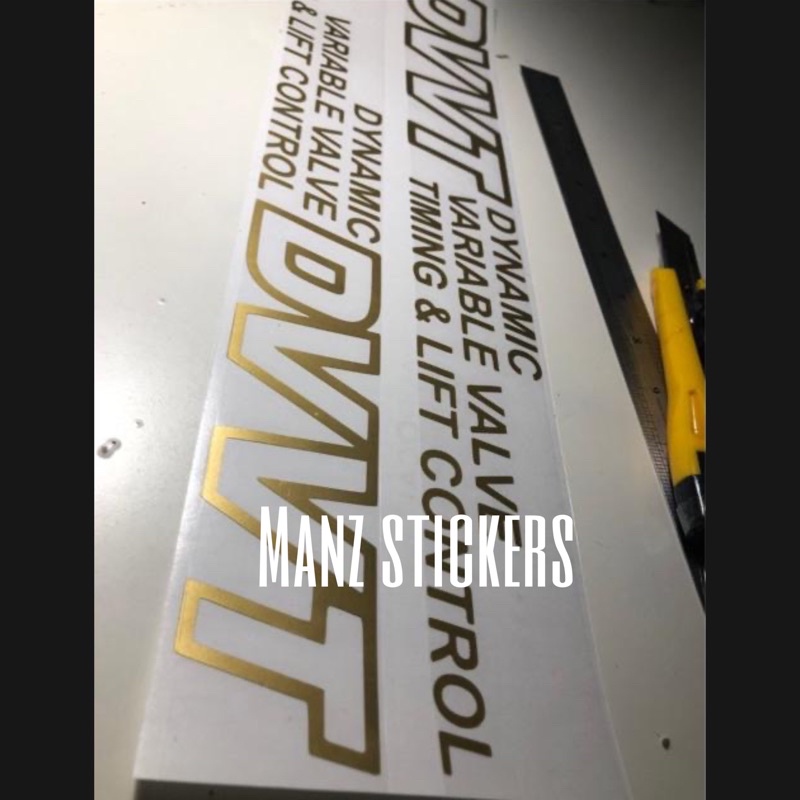 DVVT PERODUA D1 (1PAIR ) / CAR STICKER MYVI ALZA BEZZA VIVA | Shopee ...