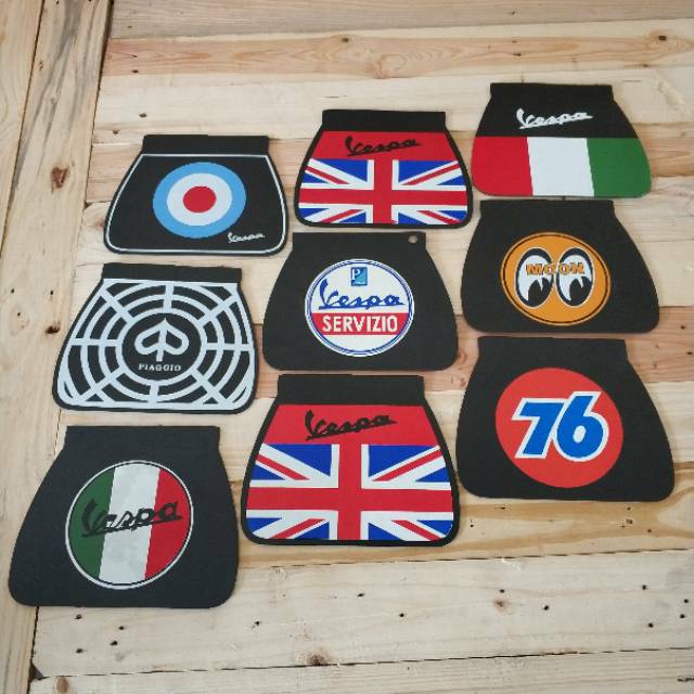 Vespa Px Super Sprint Pts Strada Vbb Mudflap Variation | Shopee Malaysia