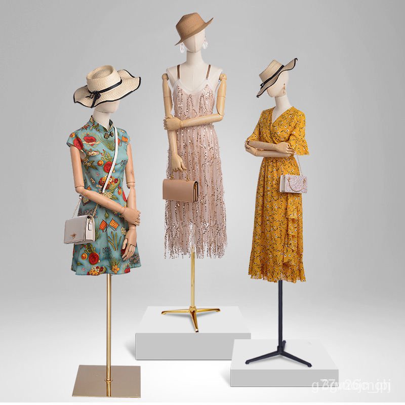 HOT ！Clothing Store Model Korean-Style Slim-Fit Window Display Stand ...