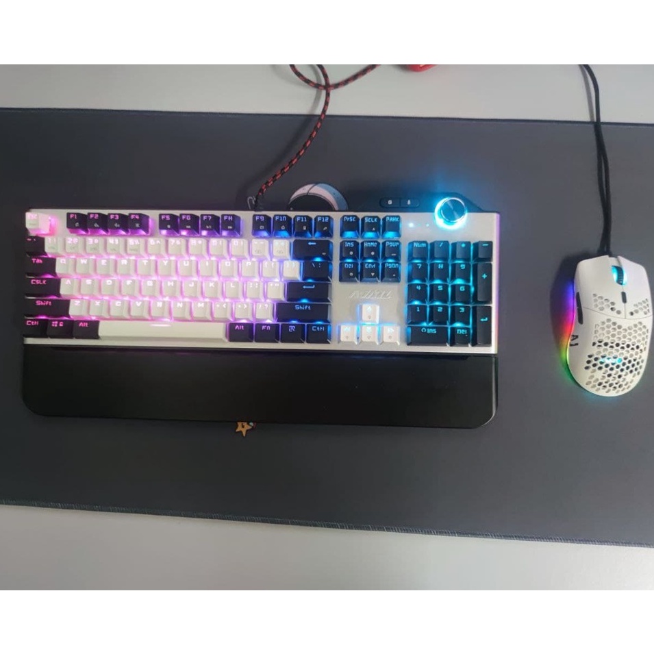 Combo Mechanical Gaming Keyboard & Mouse - Ajazz AK35 Red Switch ...