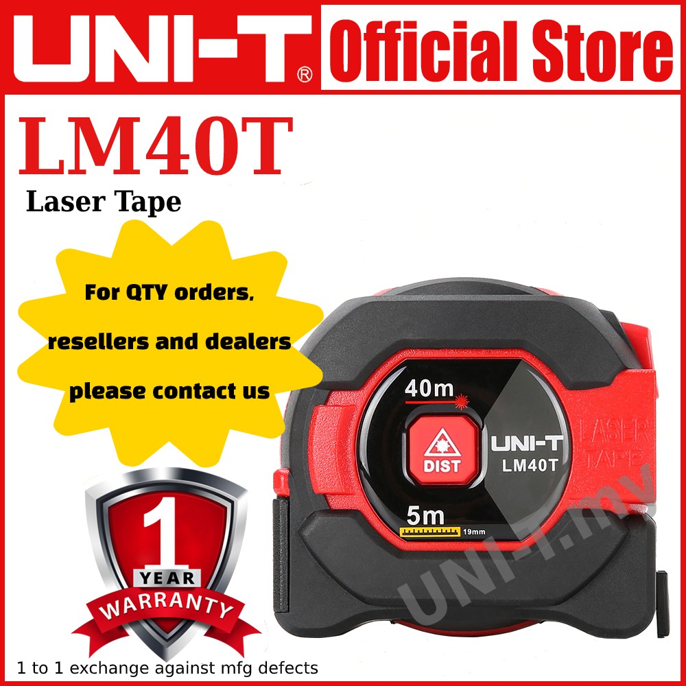 UNI-T LM40T LM60T Laser Tape | Shopee Malaysia
