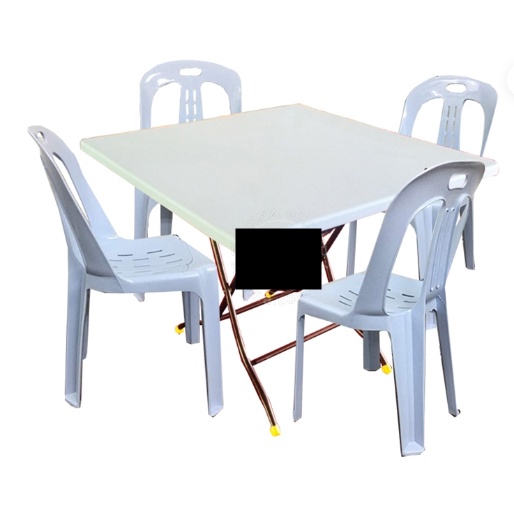 Set Meja makan Plastik Jenama 3v rm250 full set | Shopee Malaysia