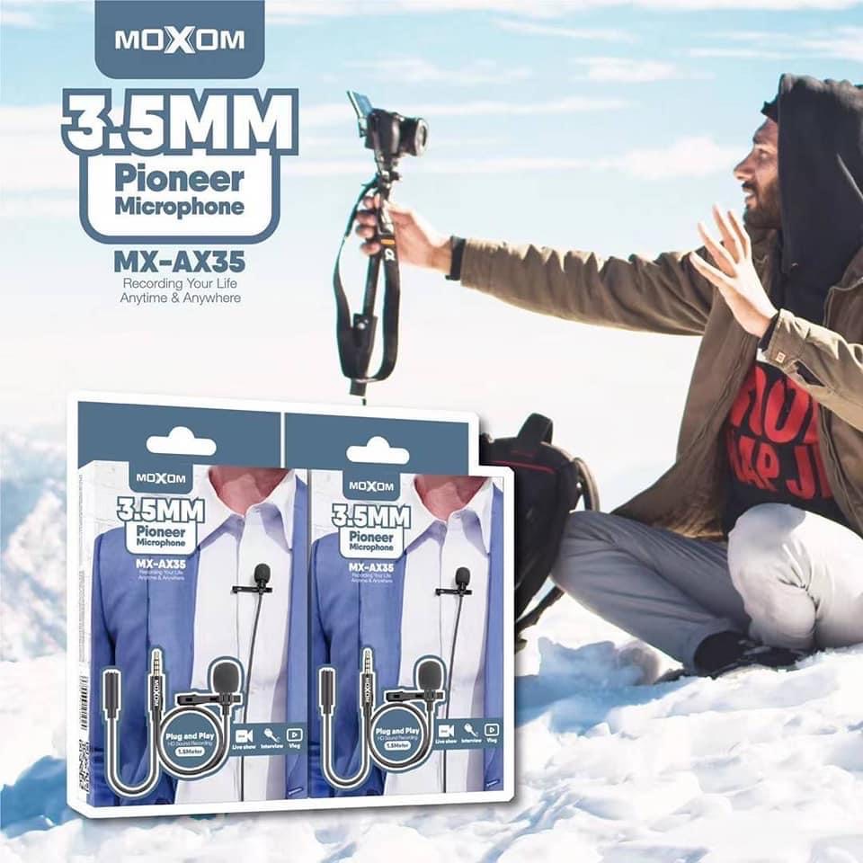 MOXOM MX-AX35 MX-AX37 MX-AX36 PIONEER MICROPHONE PLUG+PLAY 1.5M-3.5MM USB-C CONNECTOR HD Sound ...