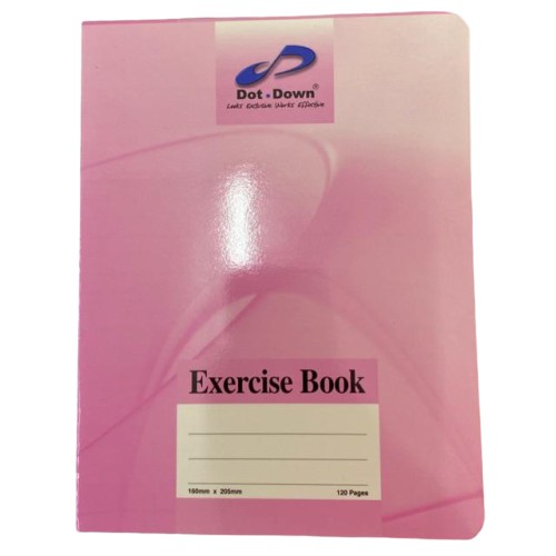 DOT DOWN F5 SIZE EXERCISE BOOK 60GSM 120PAGES / BUKU LATIHAN KECIL DOT DOWN BIRU 80 MUKA SURAT ...