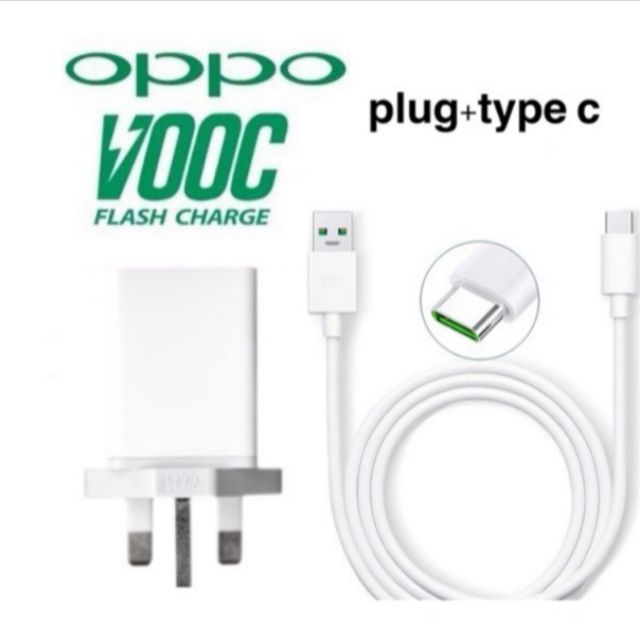 ORIGINAL OPPO Type-C VOOC Super Charge (VOOC Charger Set) | Shopee Malaysia