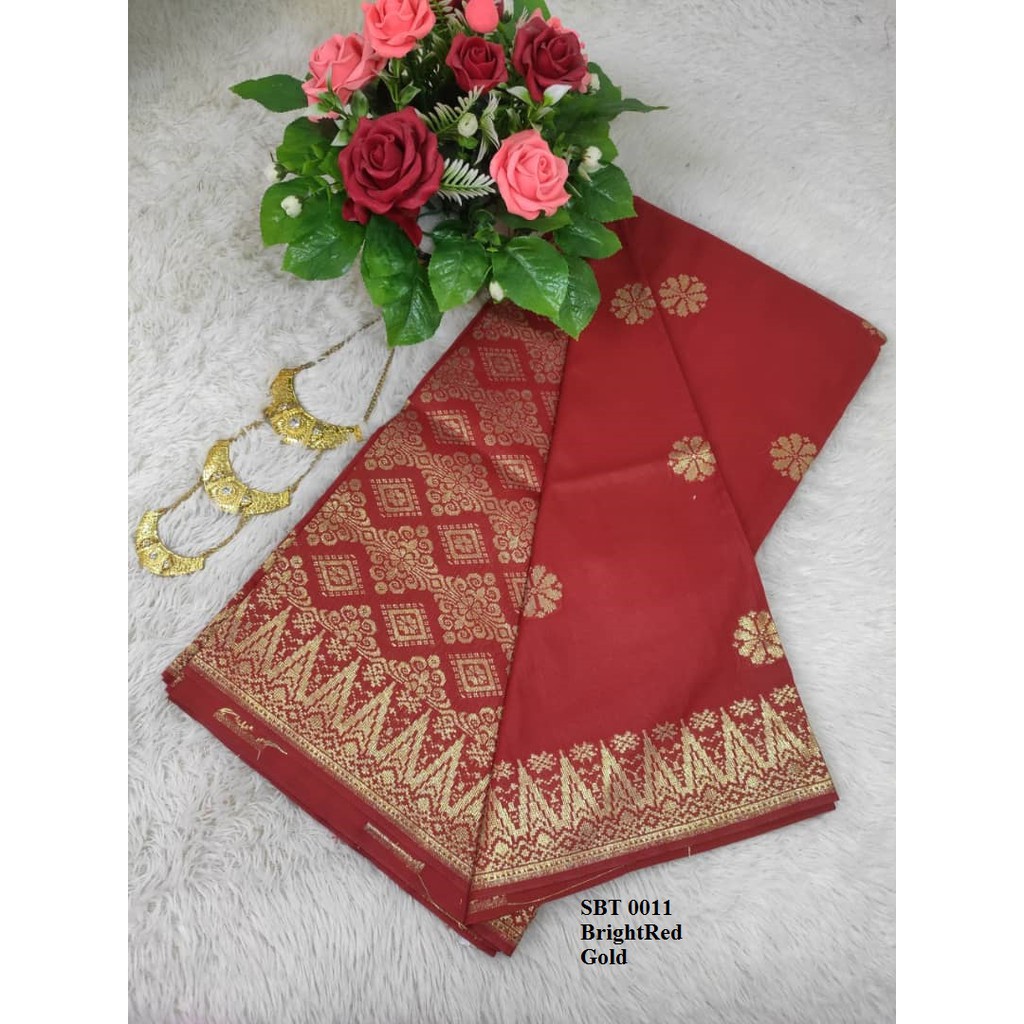 SONGKET TABUR KOLEKSI MERAH - MAROON | Shopee Malaysia
