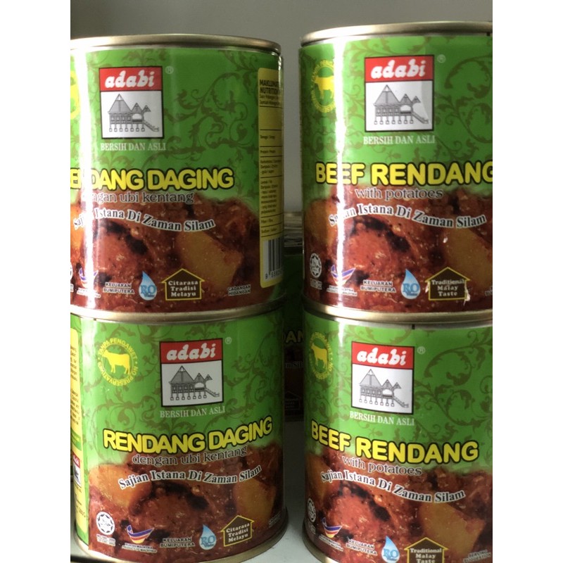 ADABI DAGING RENDANG🔥🔥 280g STOK BARU🔥🔥 | Shopee Malaysia