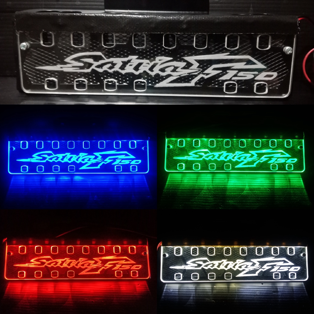Suzuki SATRIA FU F150 RADIATOR COVER Acrylic Engraved Lamp | Shopee ...
