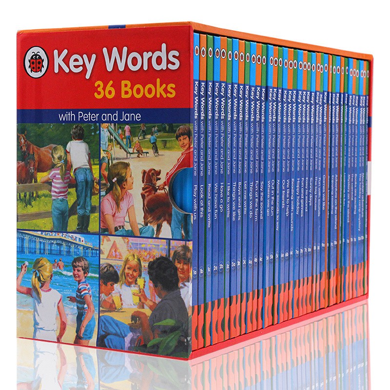 Ladybird Key Words with Peter and Jane (12 levels, each with 3 books: a ...