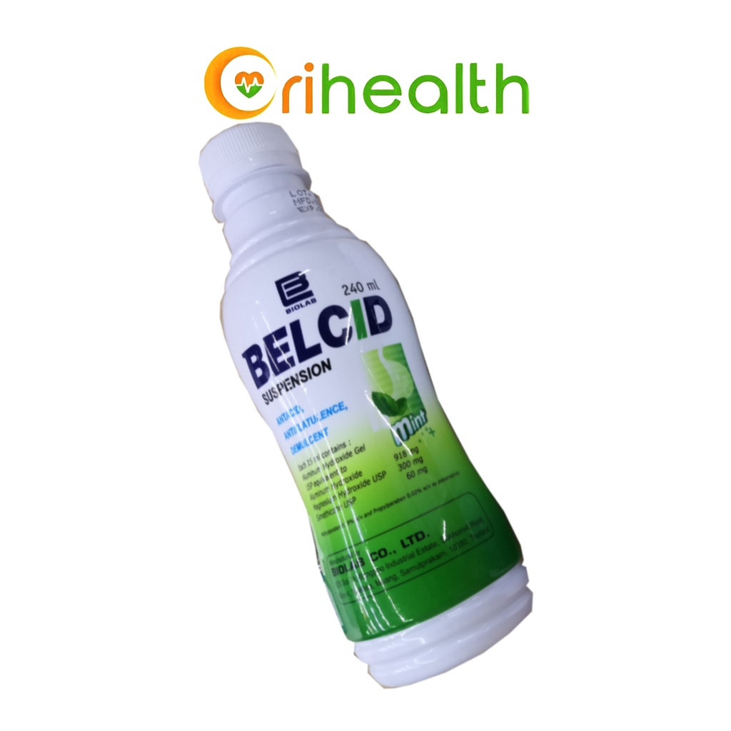 Orihealth Belcid Suspension | Belcid Forte Suspension 240ml | Shopee ...