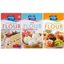 BLUE KEY Superfine/ Self-Raising/ Pau Flour 1KG | Shopee Malaysia