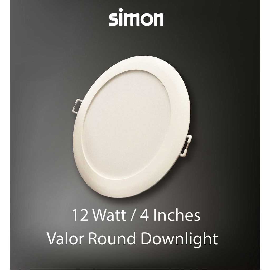 Simon - Valor Round LED Downlight (SIRIM Approved) 1 Year Warranty ...