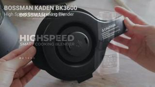 Bossman Kaden High Speed Smart Cooking Blender BK3600 | Shopee Malaysia