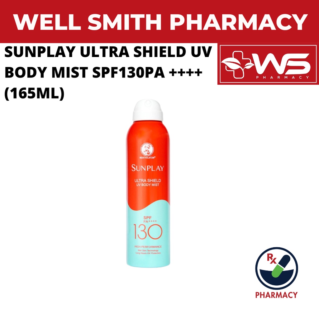 SUNPLAY ULTRA SHIELD UV BODY MIST *SPF130*(165ML) | Shopee Malaysia