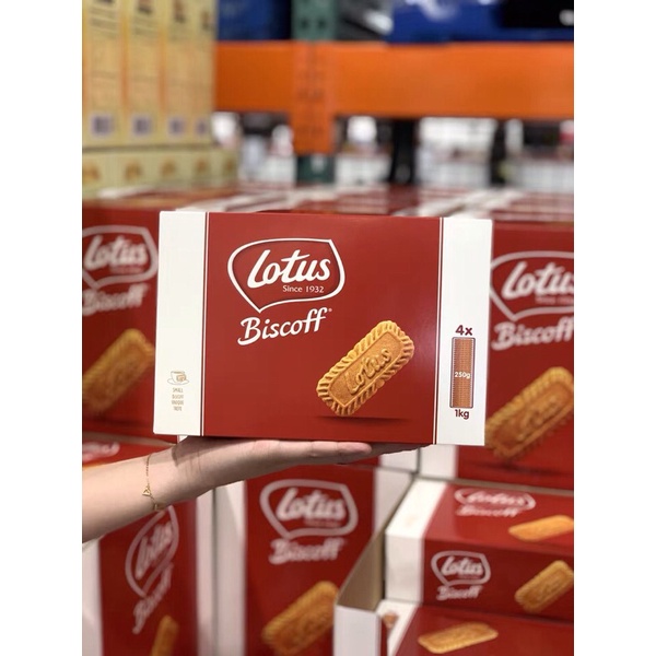 1KG Lotus Biscoff Biscuit (250g x 4) | Shopee Malaysia