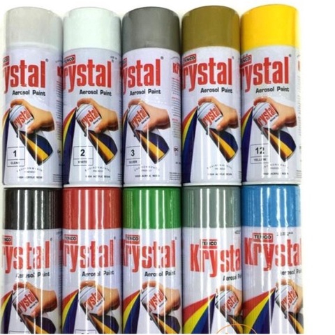 KRYSTAL AEROSOL SPRAY PAINT 400ml | Shopee Malaysia