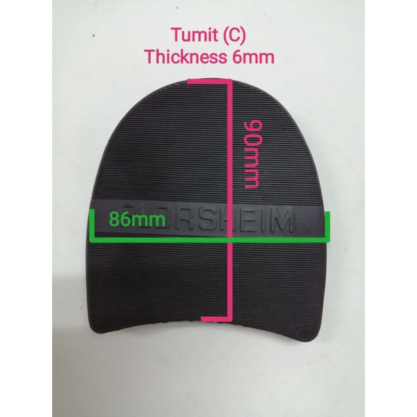 Tukar tapak # Getah tumit lelaki 6mm&7mm/Men heel 6mm&7mm | Shopee Malaysia