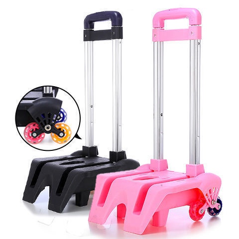 High Heel 6 Wheel Trolley for School Bag Staircase Trolley Backpack ...