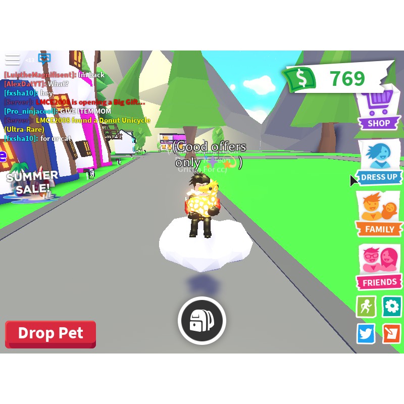 Adopt Me Legendary Cloud Car | Shopee Malaysia