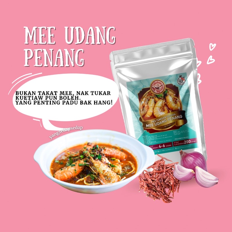PES MASAKAN MEE UDANG PENANG - 15 MINIT SIAP 🔥🔥 SHOPEE TOP SELLING ...