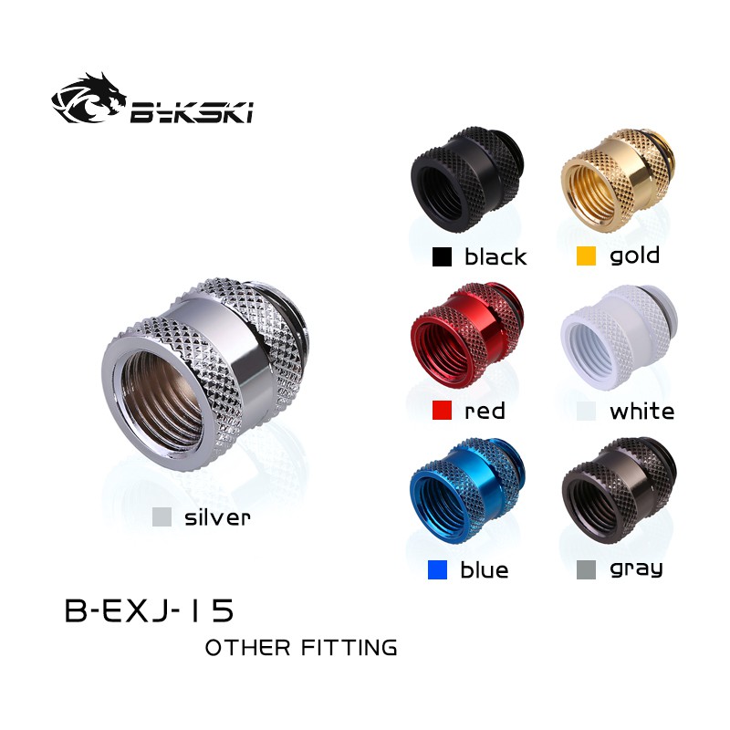 【Buy 2 or more cheapest】Bykski B-EXJ-15 G1/4 Male/Female Extension ...